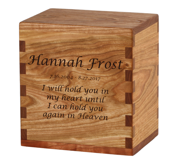 Words of Comfort Ideas for Customizing and Personalizing Cremation Urns